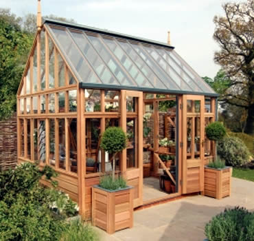 Cedargreenhouses Gewächshäuser David Wiggin , Das RHS Wisley ...